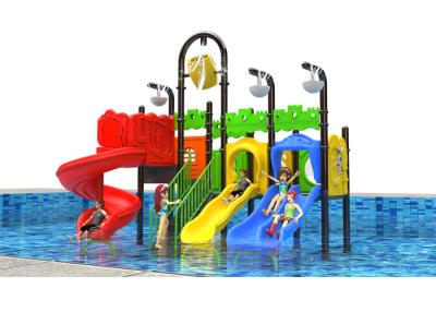 China Simple Outdoor Water Playground , Powder Coated Plastic Outside Play Equipment for sale