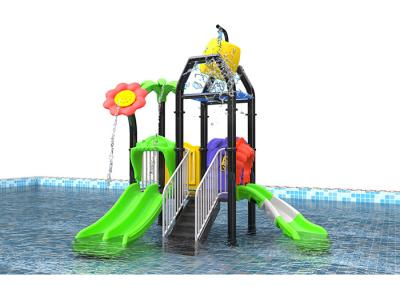 China Comfortable Blue Color Outdoor Water Playground Customized For Amusement for sale
