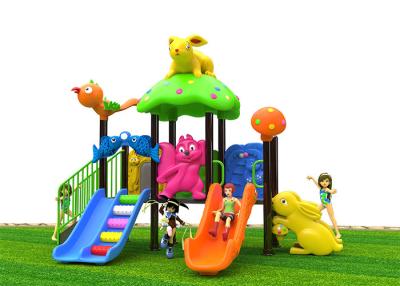 China LLDPE Plastic Outside Slides For Toddlers , Childrens Outdoor Slide Colorful Design for sale