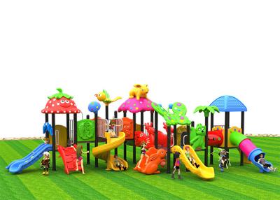 China Home Style Outspace Kids Outdoor Plastic Slide Spiral Slide 1.4 Meter for sale