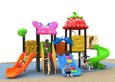 China LLDPE Plastic Material Kids Outdoor Plastic Slide Adventure Park Amusement for sale