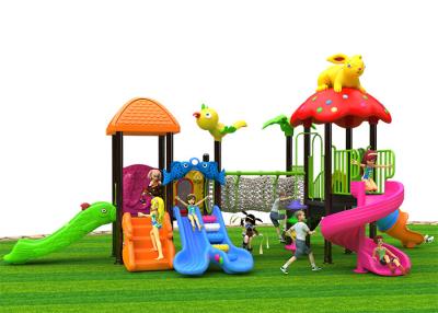 China Fantastic Rabbit Kids Garden Slide , Commercial Kindergarten Outdoor Playsets for sale