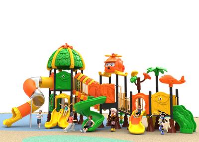 China Stainless Steel 304 Childrens Plastic Playground Mountain Climbing Tree Shape Green Color for sale