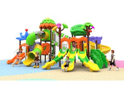 China Galvanized Steel Toddler Plastic Playground Sets , Exercise Kids Plastic Swing Set for sale