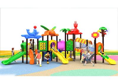 China Commercial Grade Kindergarten Childrens Plastic Playground Outdoor Playsets for sale