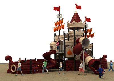 China Backyards Park Kids Outdoor Plastic Slide Galvanized Stair For Toddlers for sale