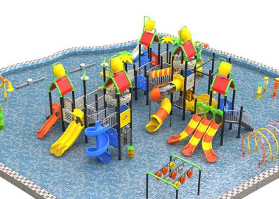 China Adjustable Size Toddler Friendly 4.8cm Outdoor Water Playground Parks for sale