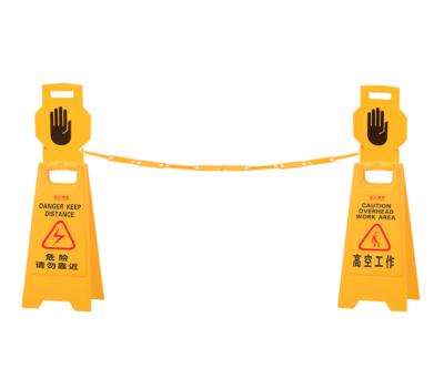 China Wholesale Customized Yellow Caution Wet Floor Sign/plastic Higher and Extending Warning Sign Cleaning Products for sale