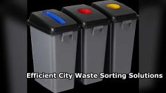 Efficient Outdoor Waste Classification Bins for Cities
