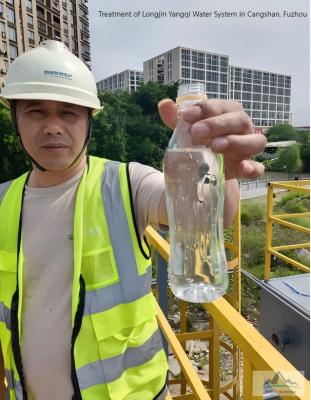 Cina 2000L/H 0,55KW attrezzature per il trattamento dell'acqua impianto integrato di trattamento delle acque reflue in vendita
