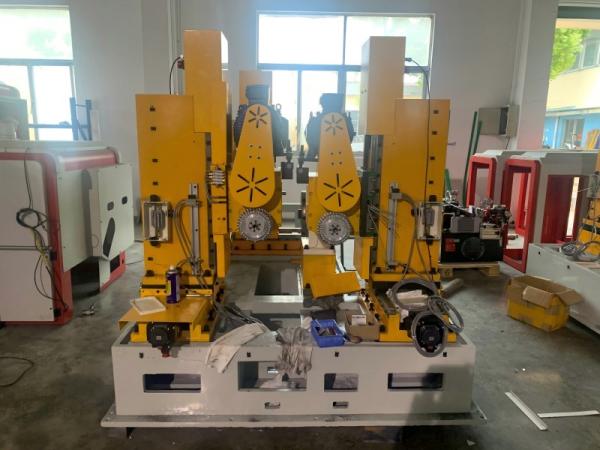 1mbar - 500mbar CNC Circular Saw Machine Metal Circular Saw Machinery Line Feeding