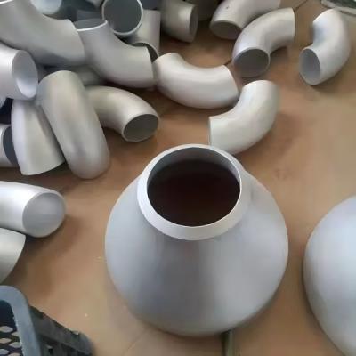 China Industrial Brushed Nickel Pipe Fittings N08810 N08811 Prefabricated Nickel Alloy Fittings for sale