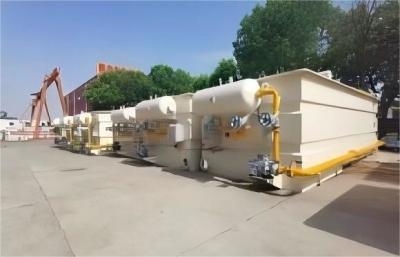 중국 10 X 3.0m 5.5kw 물 처리 장비 Daf 시스템 폐수 처리 판매용