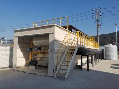 중국 5m3/h 컴팩트 얇은 공기 플로테이션 수정 시스템 하수 처리 시설 판매용