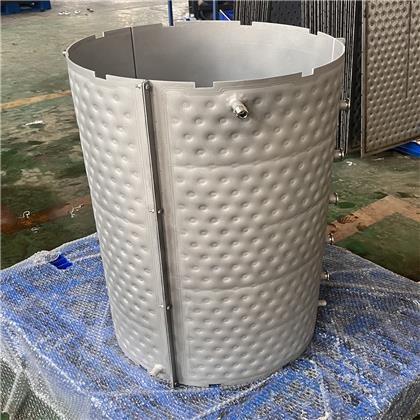 Quality High-Efficiency Laser-Welded Stainless Steel Heat Exchange Jacket for sale