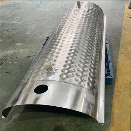 Quality High-Efficiency Laser-Welded Stainless Steel Heat Exchange Jacket for sale