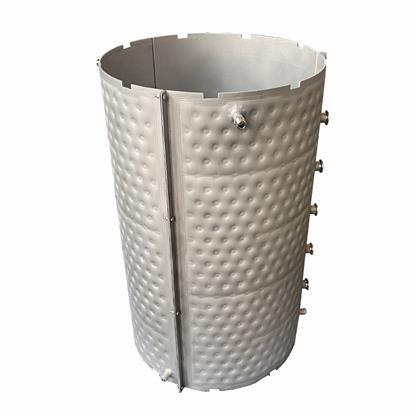 Quality High-Efficiency Laser-Welded Stainless Steel Heat Exchange Jacket for sale