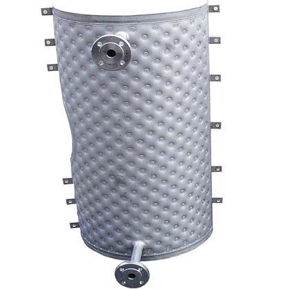 Quality High-Efficiency Laser-Welded Stainless Steel Heat Exchange Jacket for sale