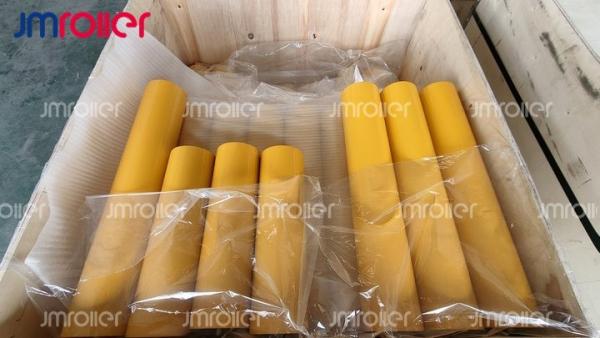 Quality Heavy-duty mining logistics conveyor roller with plastic spraying surface treatment ensures durability and wear resistance for sale
