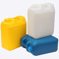 China 20L HDPE Empty Laundry Detergent Bottle Plastic Drum Liquid Container with Screw Cap for sale