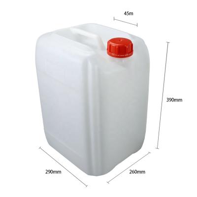 Cina Serbatoio di acqua di plastica quadrato bianco 20 litro 450g dell'HDPE di calibro 47mm in vendita