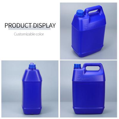 China Cilindro 5L plástico superior do parafuso Leakproof 2,5 galões 1 galão 0,5 galões à venda