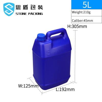 China Cilindro 5L plástico superior do parafuso Leakproof 2,5 galões 1 galão 0,5 galões à venda