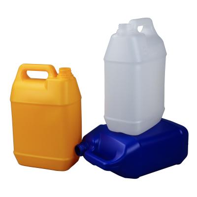 China Daily Chemical 35mm HDPE Plastic Bottle 5 Liter Plastic Drum 192*125*305mm for sale
