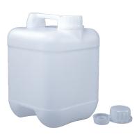 China Food Grade 20L HDPE Empty Plastic Bottle 47mm Caliber Stackable White for sale