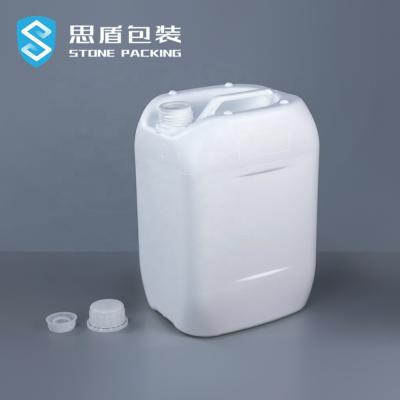China Duurzame HDPE 10L Plastic Chemische Bestand Containers met Deksel 0.56kg Te koop