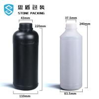 China 1L PE Plastic Bottle for Detergent Disinfectant Chemicals 110x220mm for sale