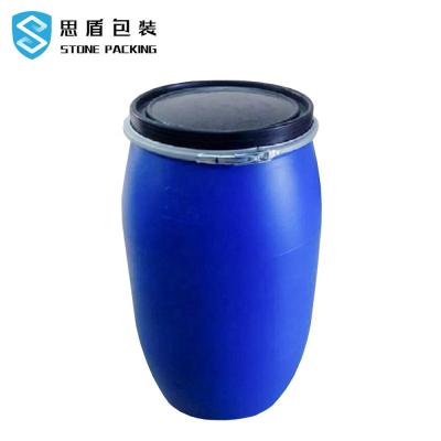 Cina 200l chimico blu cilindrico un tamburo di plastica 585*970mm 9kg da 55 galloni in vendita