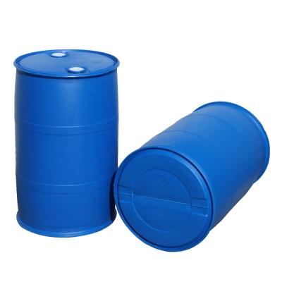 China SIDUN 200l Blue Plastic 55 Gallon Plastic Drum With Drainage Hole for sale
