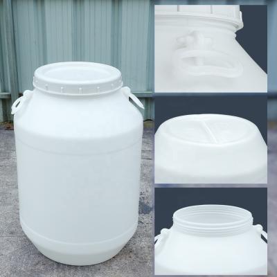 China Wit HDPE 100% Chemisch 60l Plastic Vat met Dekking Te koop