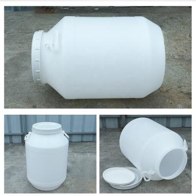 China Wit HDPE 100% Chemisch 60l Plastic Vat met Dekking Te koop