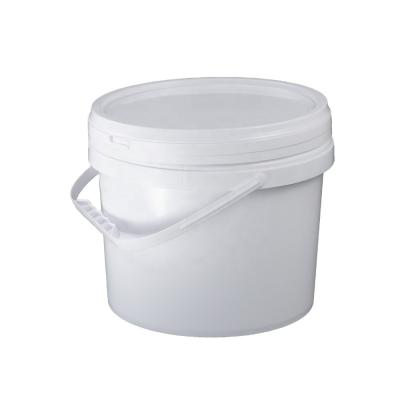 China 22.2cm White Five Gallon Buckets With Lid Corrosion Resistant for sale