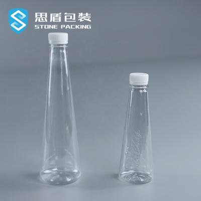 China garrafas plásticas 280ml claro transparente do ANIMAL DE ESTIMAÇÃO da água de 25mm à venda