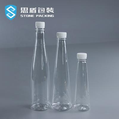 China garrafas plásticas 280ml claro transparente do ANIMAL DE ESTIMAÇÃO da água de 25mm à venda
