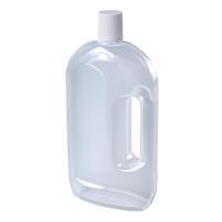 China 750ml HDPE Plastic Bottle with Handle 30mm Caliber Translucent for Drinks for sale