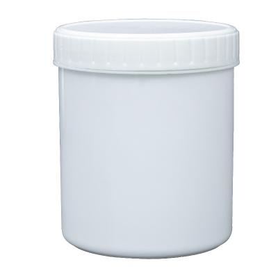 China 1000ML HDPE Plastic Bottle 145g Plastic Screw Top Jars for sale