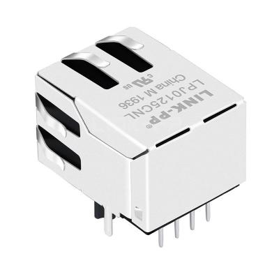 中国 ハロ HFJ11-S114 互換 LINK-PP LPJ0125CNL 10 ベース-T タブダウン 単一ポート シールド RJ-45 ネットワークソケット 販売のため