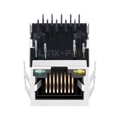 Cina X Multiple XPJG-01K-1-PK3-310 Compatibile LINK-PP LPJ0196AGNL 10/100 Base-T RJ45 PoE Jack magnetici a porta singola in vendita