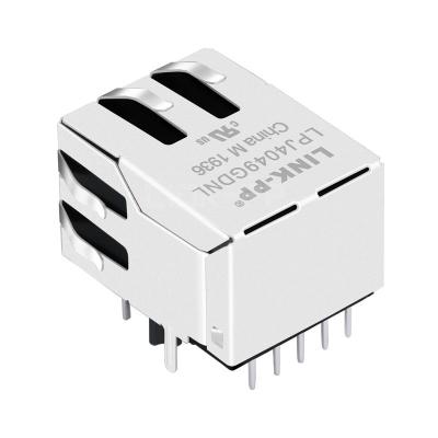 Cina X Multiple XPJG-PL4TI-10F6-YG1-ELH Compatibile LINK-PP LPJ4049GDNL 10/100 Base-T Tab Down Giallo/Verde Led One Port Surge Protector RJ45 Lan Jack in vendita