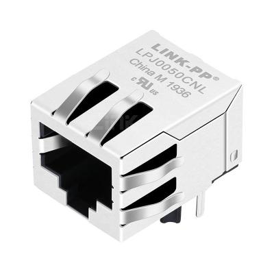 Cina Impulso J00-0025NL Compatibile LINK-PP LPJ0050CNL 10/100 Base-T Tab Down senza porta singola Led 8 pin RJ45 Board Connector in vendita