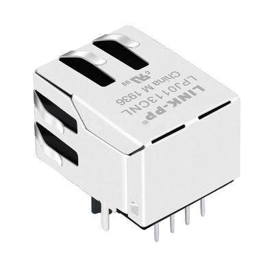 Cina Pulse J00-0064NL Compatibile LINK-PP LPJ0113CNL 10/100 Base-T Tab Down senza LED Single Port Shielded Connector RJ45 Jack femminile in vendita