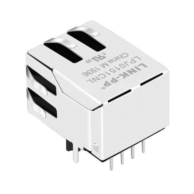 Cina WE 74990110013 Compatibile LINK-PP LPJ0151CNL 10/100 Base-T Tab Down senza LED Single Port Protezione Nuovi connettori RJ45 in vendita