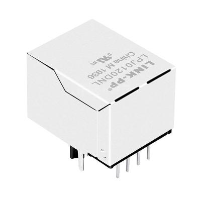 China Beide kanten LU1S114 Compatibel LINK-PP LPJ0120DNL 10/100 Base-T Tab Down zonder Led 1 Port Cat5 8P8C Modulaire connector jacks Te koop