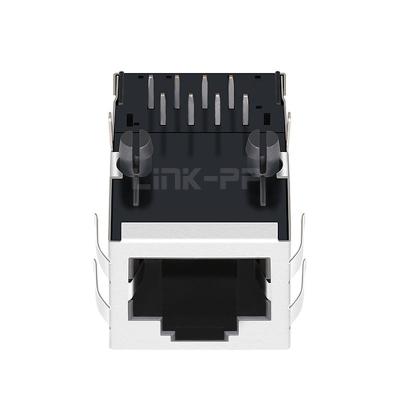 中国 Halo HFJT1-S101RL コンパティブル LINK-PP LPJ1216CNL 10/100 ベース-T タブアップ 無LED 1ポート 8ピン Cat5e RJ45 90度接続器 販売のため