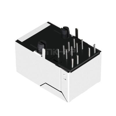 China Impulso J1006F01PNL Compativel LINK-PP LPJ1006BBNL 10/100 Base-T Tab Up Verde/Amarela Led Single Port 8P8C Rede RJ-45 à venda
