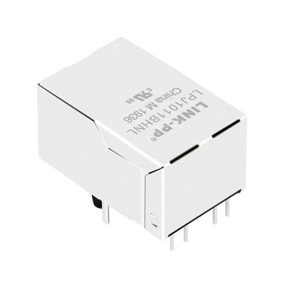 Cina Belfuse SI-50246-F Compatibile LINK-PP LPJ1011BHNL 100 Base-T Single Port Industrial RJ 45 Magnetics Jack Tab Up Verde/Giallo Led in vendita